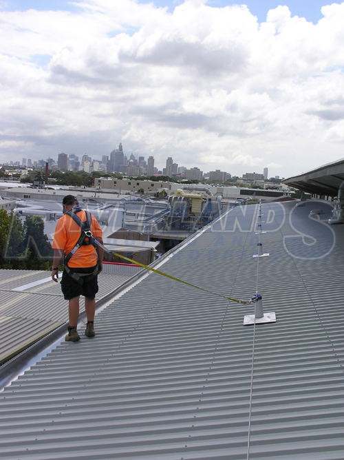 Horizontal Lifelines – Riverlands Roofing and Waterproofing