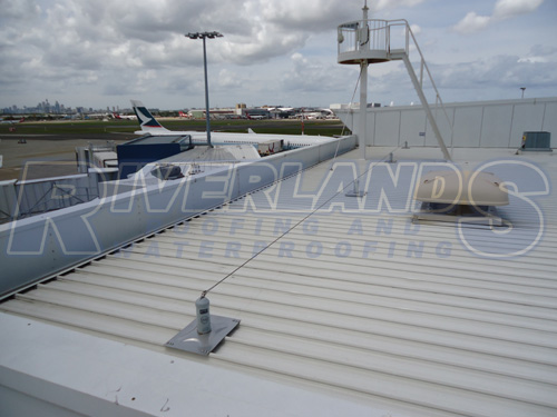 Horizontal Lifelines – Riverlands Roofing and Waterproofing