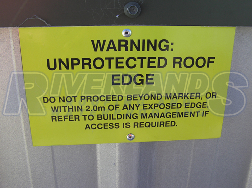 Signage – Riverlands Roofing and Waterproofing